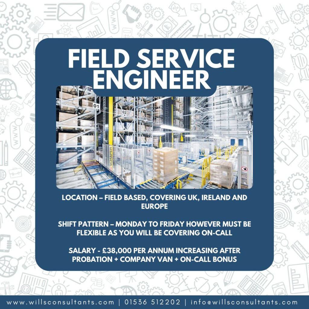 Field Service Engineer Vacancy - Wills Consultants